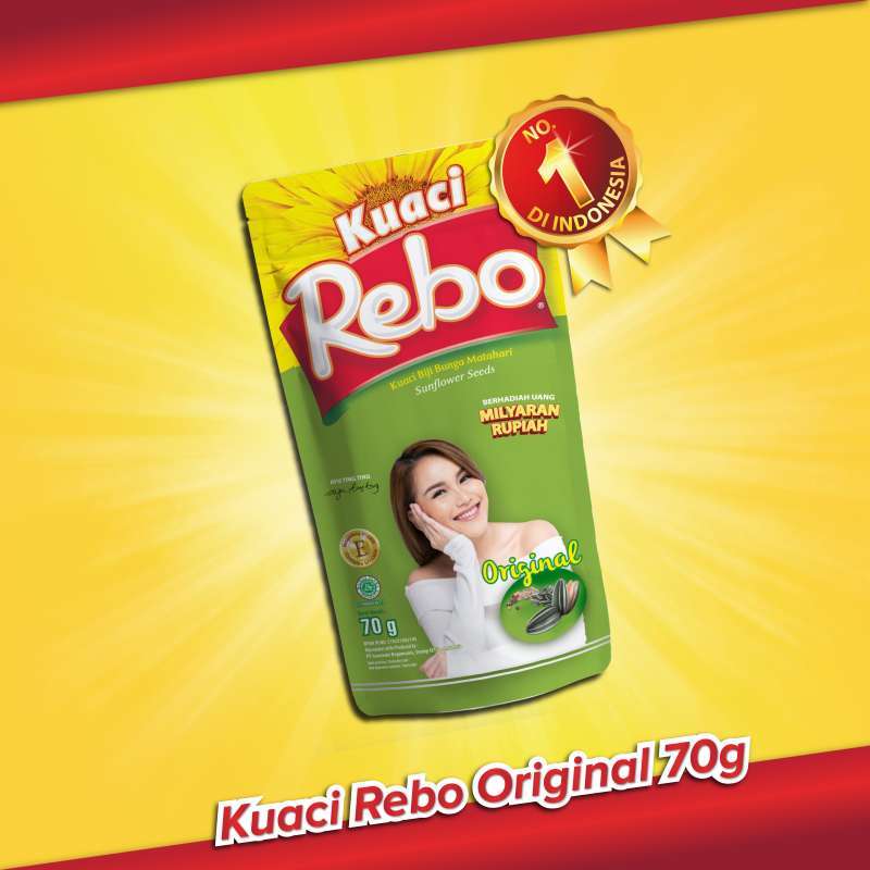 Jual REBO Original Kuaci [70g] di Seller Rebo Official Store - Kota ...