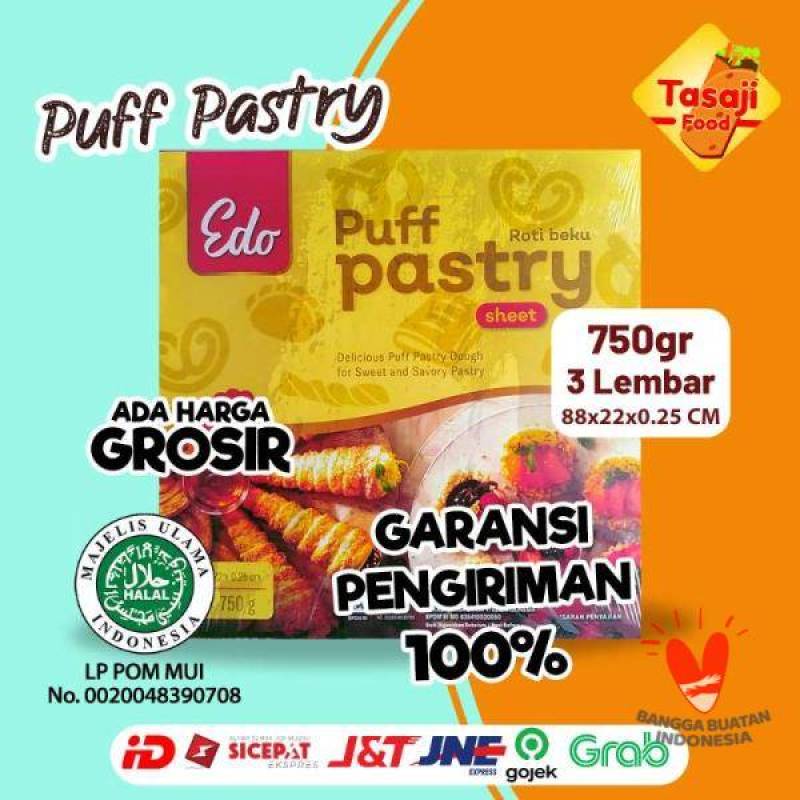 Jual Edo Puff Pastry 750 gr Kulit Pastry Zuppa Frozen Siap Pakai di ...