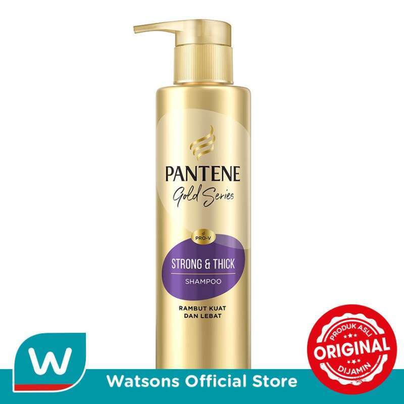 Jual Pantene Gold Series Shampoo Strong & Thick 125ml di Seller WATSONS Official Store - Kab ...