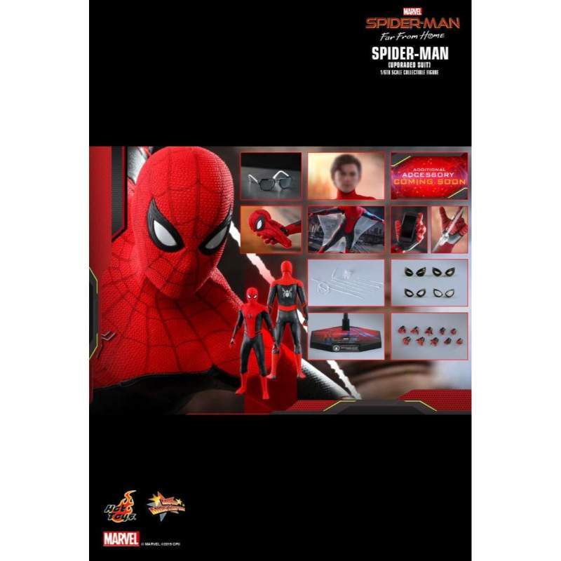 Promo HOT TOYS MMS 542 MMS542 SPIDER-MAN FFH SPIDER-MAN UPGRADED SUIT ...