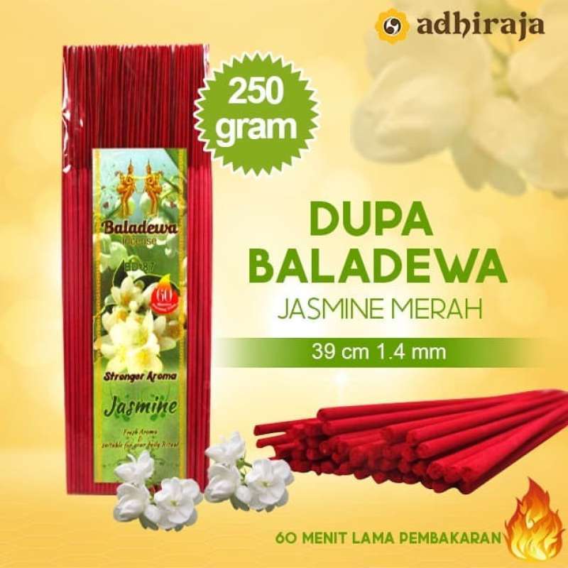 Jual Dupa / Hio Wangi Harum Baladewa Jasmine Merah 250 Gram di Seller ...