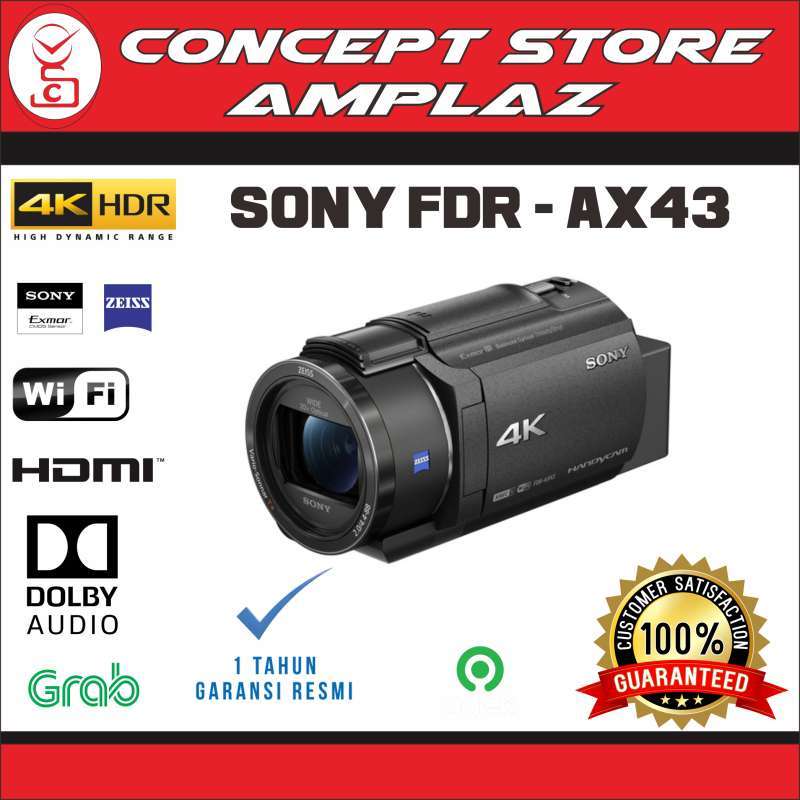 Jual Sony FDR-AX43 UHD 4K Handycam Camcorder garansi resmi . AX 43 di ...