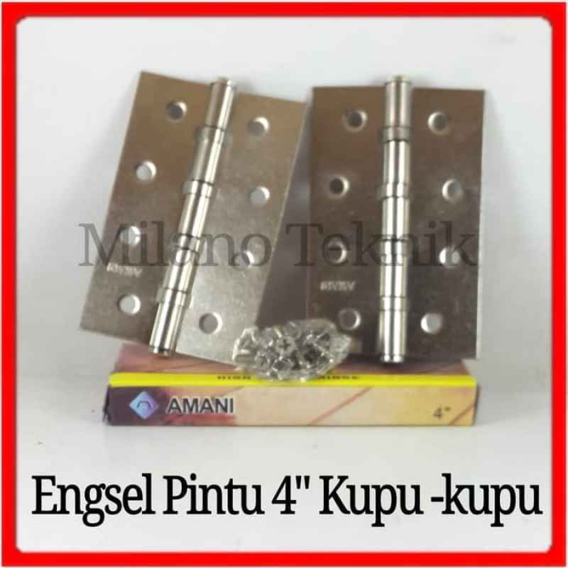 Jual Engsel Kupu-kupu 4 Inch engsel pintu 4 engsel jendel 4 inch AMANI ...
