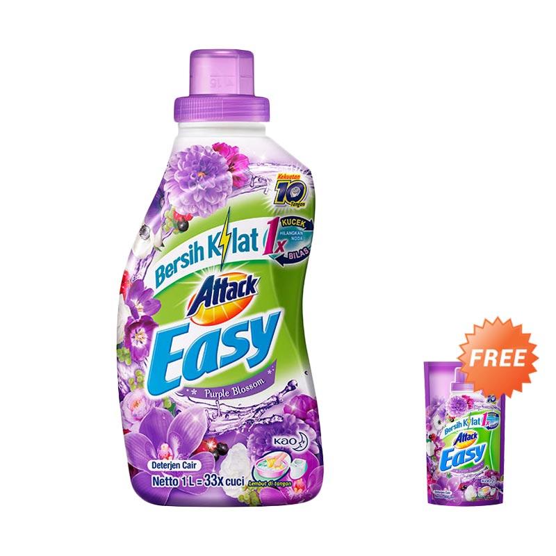 Jual Paket Home Care 15 - Attack Easy Liquid Purple Blossom Pouch ...