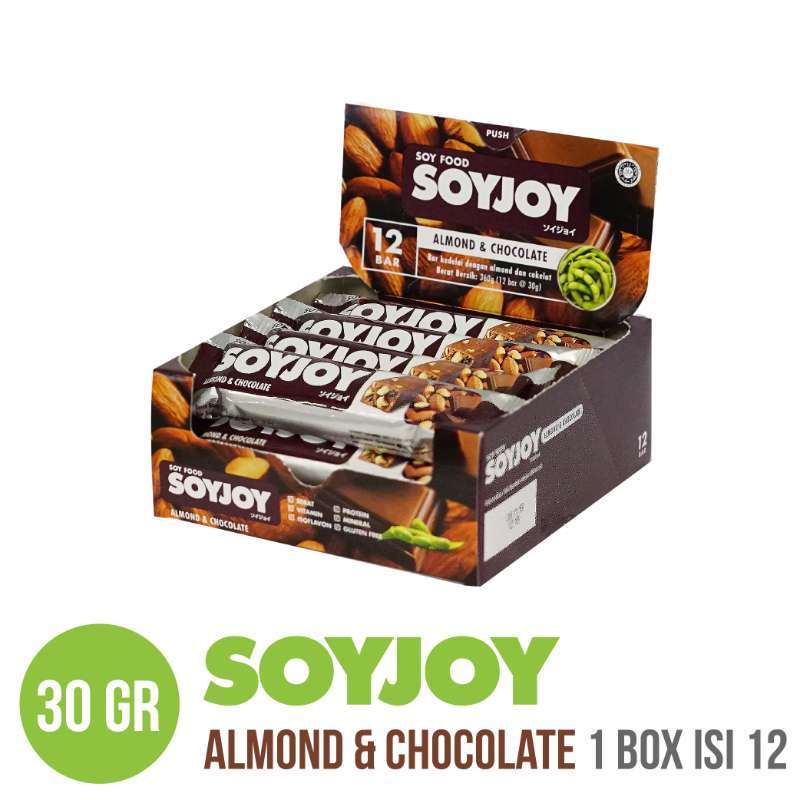 Jual SOYJOY Almond & Chocolate [30 g x 12 Pcs] di Seller Otsuka Snack Store - Slipi, Kota ...