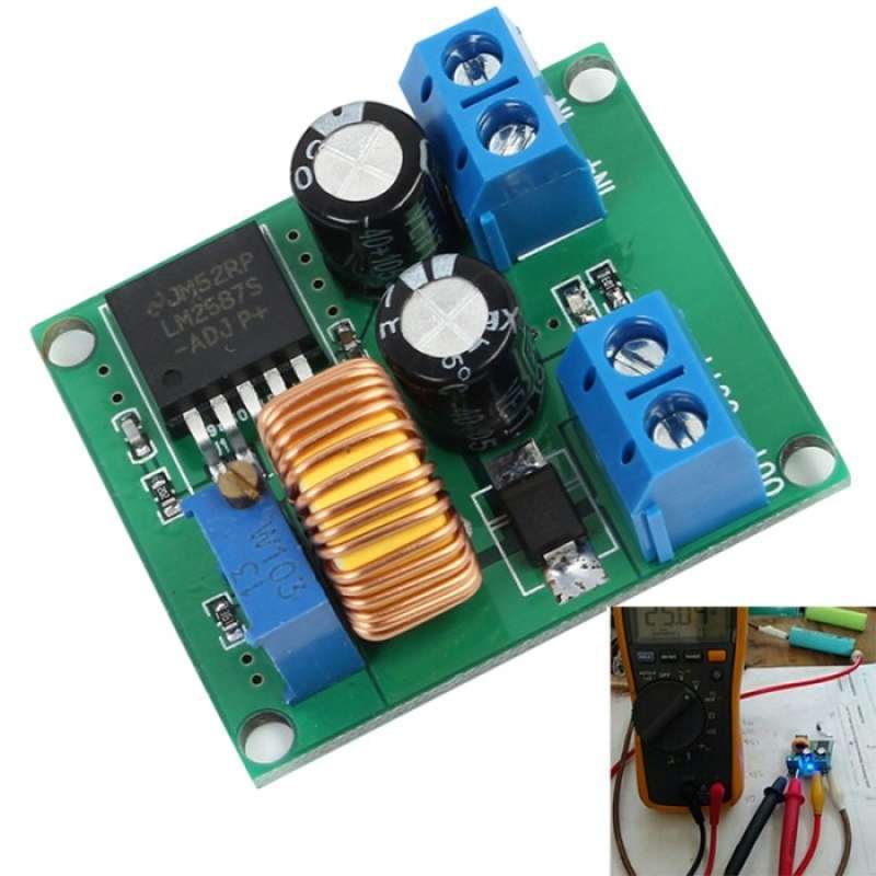 Jual Step Up Power Module Boost Converter Voltage Converter 12v to 19v ...
