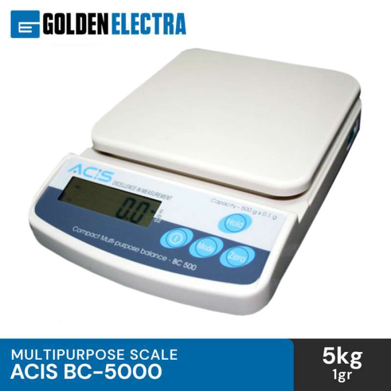 Jual Timbangan Dapur Digital Kapasitas 5kg Acis - Bc-5000 Compact Scale - Bc-5000 Di Seller ...