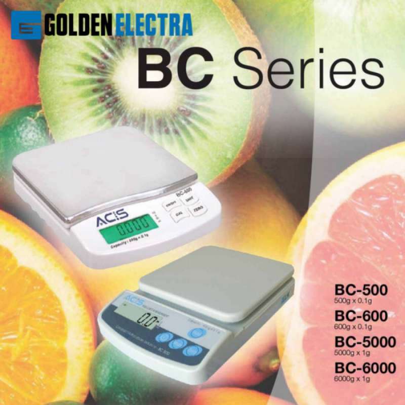Jual Timbangan Dapur Digital Kapasitas 5kg Acis - Bc-5000 Compact Scale - Bc-5000 Di Seller ...
