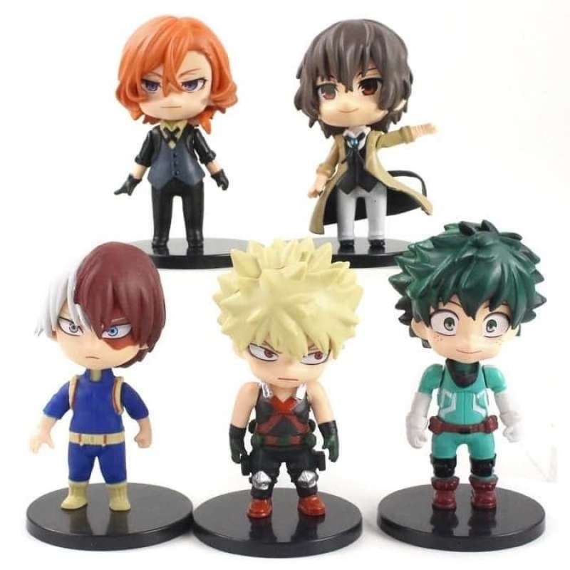 Jual Action Figure Boku No Hero Academia Set 5 Harry Potter Kimetsu ...