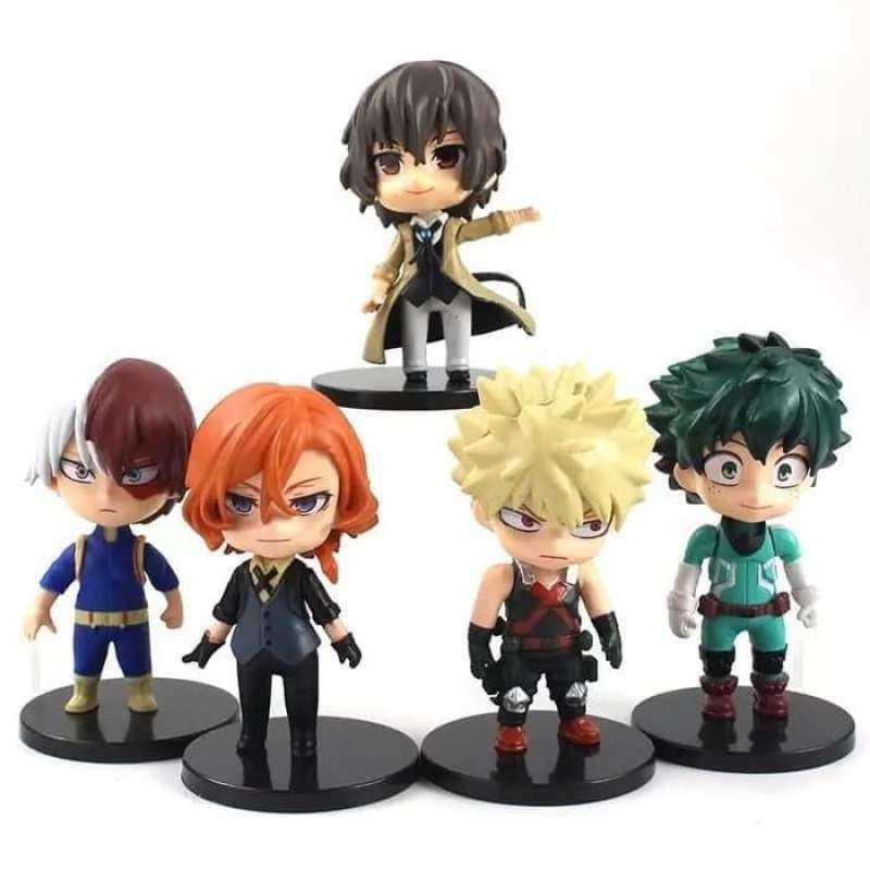 Jual Action Figure Boku No Hero Academia Set 5 Harry Potter Kimetsu ...