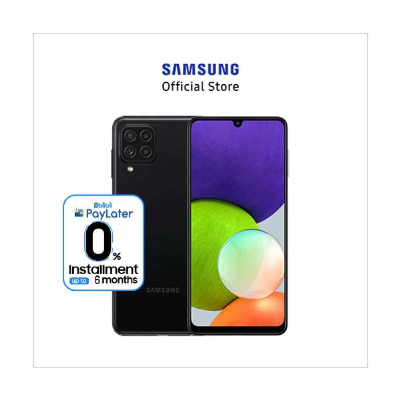 Jual Samsung Galaxy A22 Lte Smartphone [6/128gb] - Black Di Seller ...