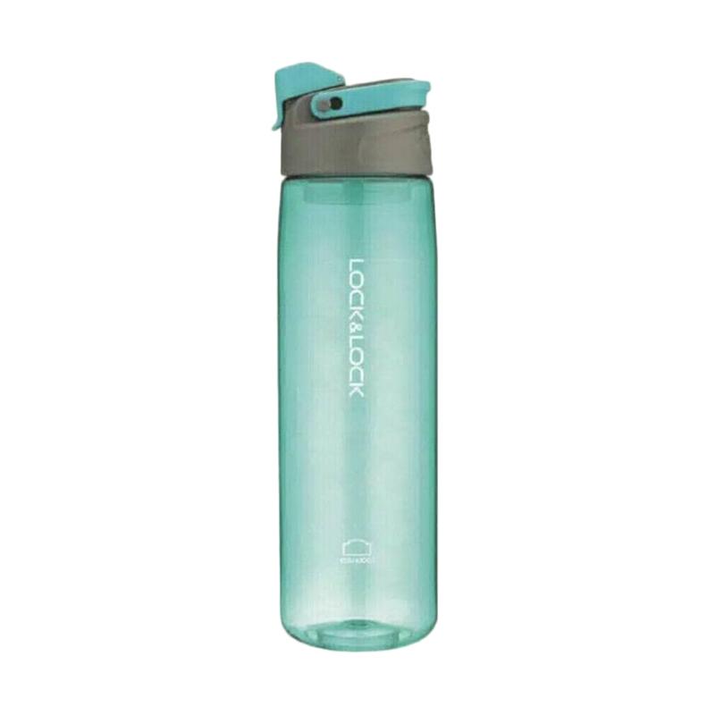 Jual Lock & Lock HLC950BLU Easy Stopper Water Bottle - Blue [950 mL] di ...