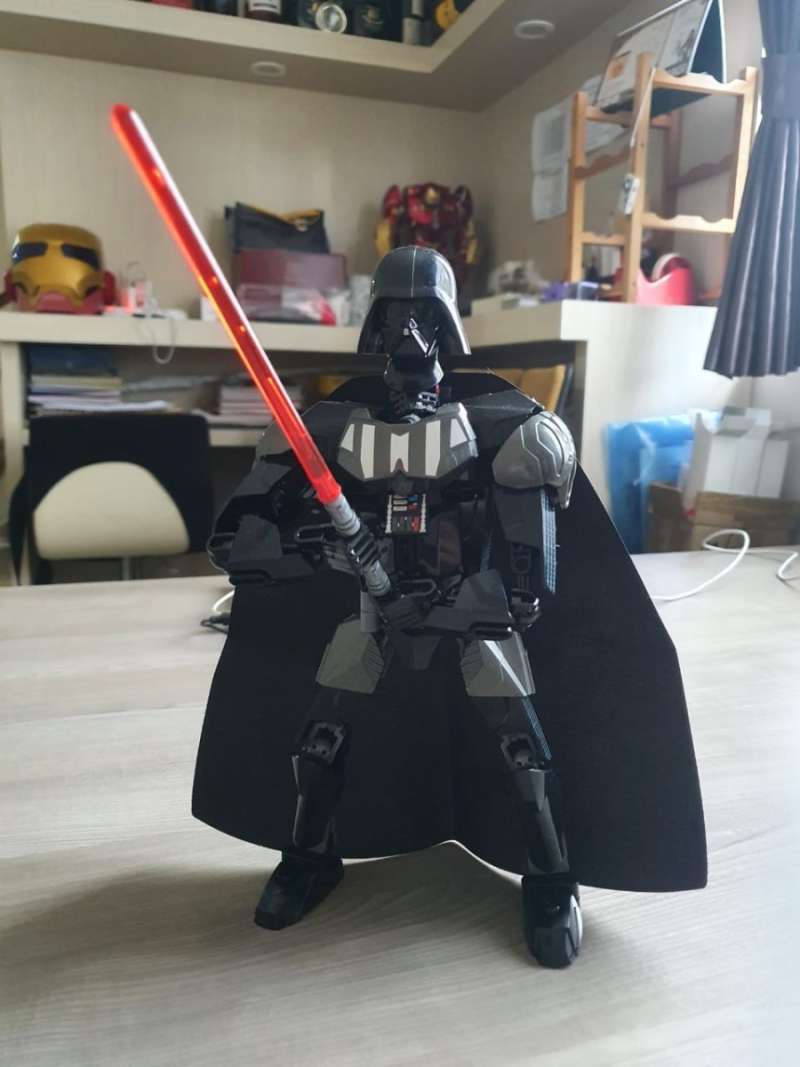 Jual Bricks Star Wars 9015 Darth Vader Star Wars Buildable Figure di ...