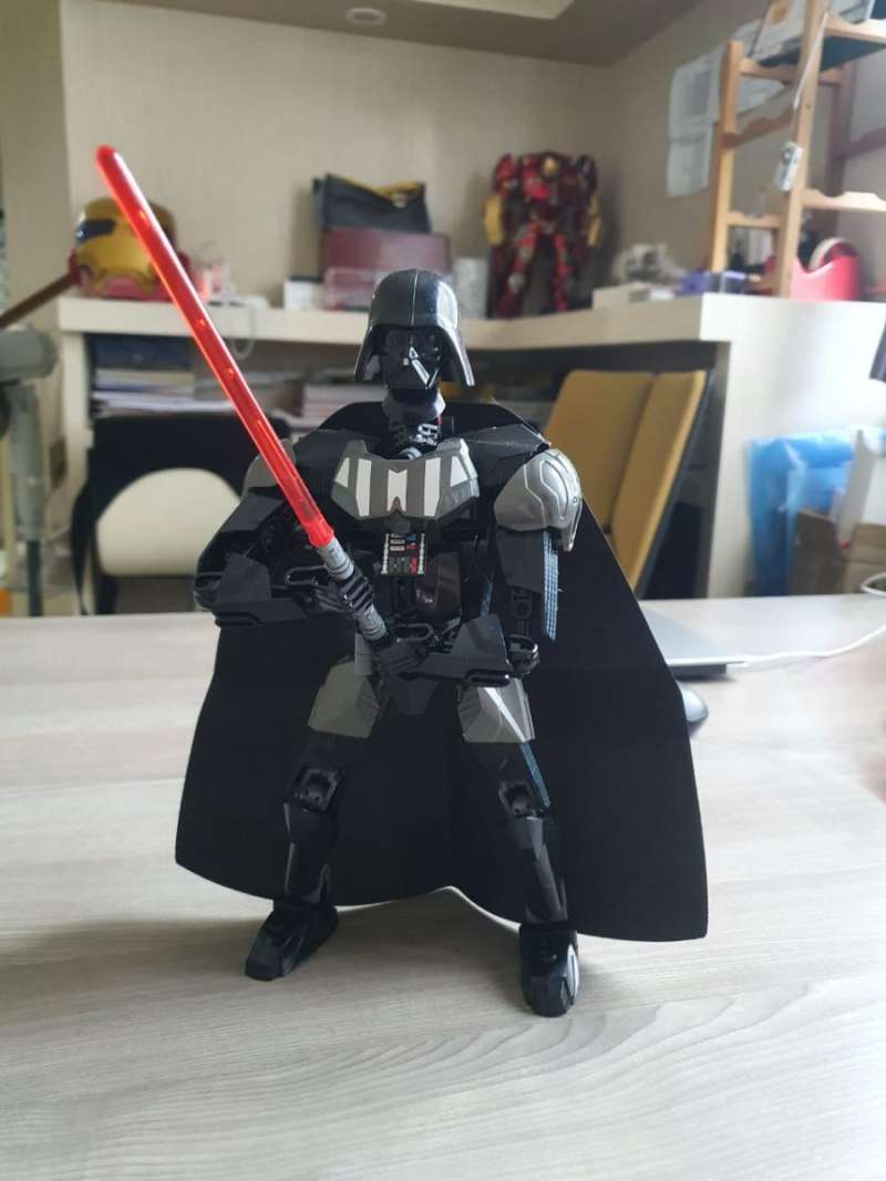 Jual Bricks Star Wars 9015 Darth Vader Star Wars Buildable Figure di ...