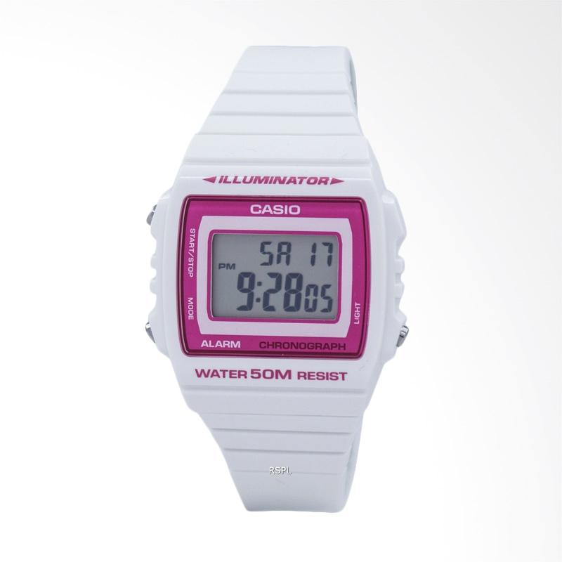 Promo CASIO W-215H-7A2VDF Digital Illuminator Chronograph Multifunction ...