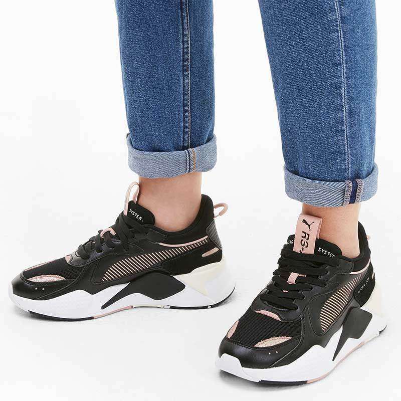 Jual Sepatu Sneakers PUMA RS-X Mono Metal Wn's Puma Black-Rose Gold ...