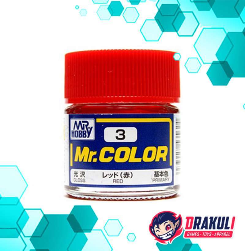 Jual Mr. Hobby Mr. Color Model Kit Paint - Red C3 di Seller Drakuli ...