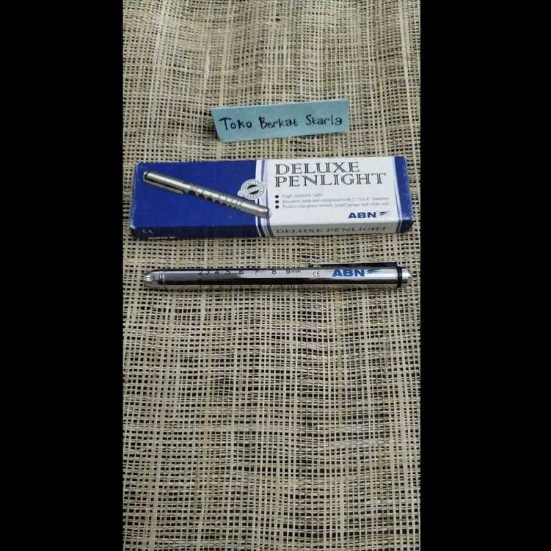 Jual Senter Medis/Senter Pulpen/ Senter LED/Pen Lampu/ ABN Deluxe ...