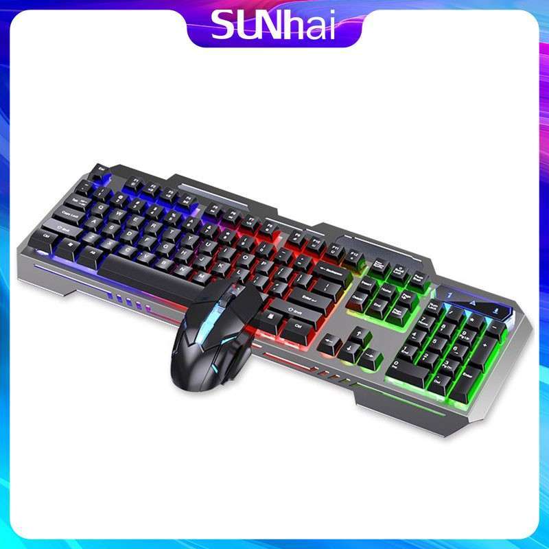 Jual Set keyboard Sk500 panel logam nuansa mekanis set keyboard dan ...