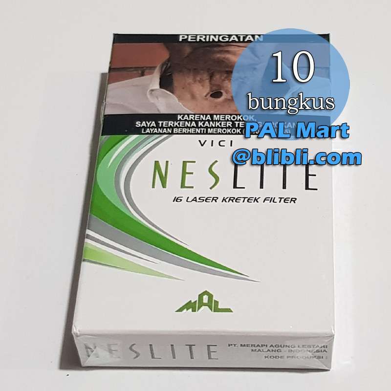 Jual Rokok Neslite Mild Menthol 16 [1 Slop / 10 Bungkus @ 16 Batang ...