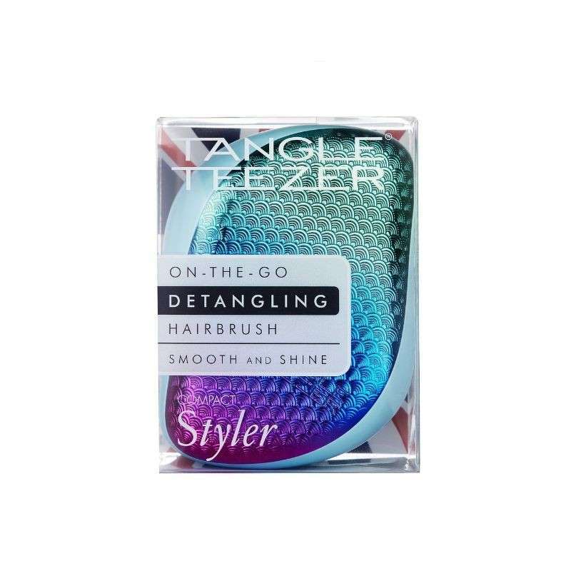 Jual Tangle Teezer Compact Styler CS-MPA-010519 aqua purple mermaid ...
