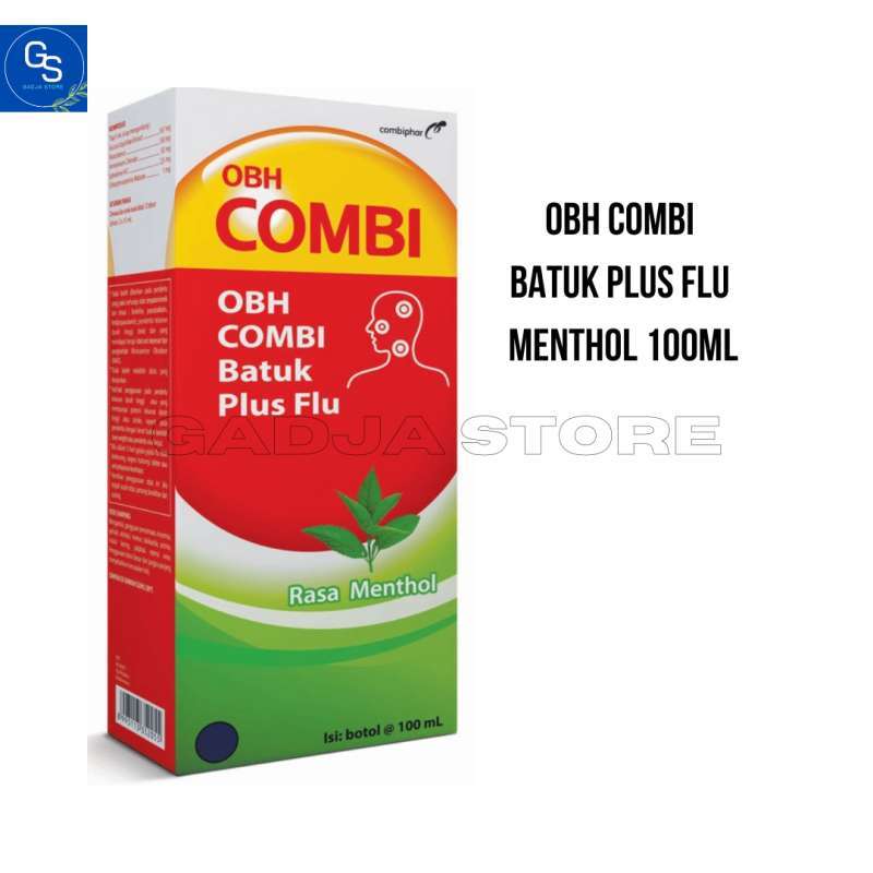 Jual OBH COMBI BATUK PLUS FLU MENTHOL 100ml di Seller GajaShop - Pondok ...