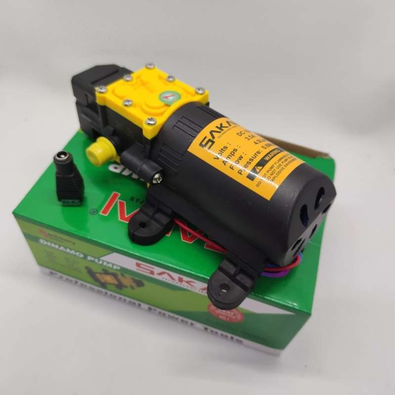 Jual Pompa Air DC 12 Volt Penguat Tekanan Air High Pressure Mini. di ...