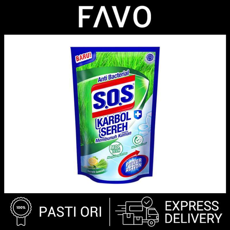 Promo Pembersih Lantai - Sos Karbol Sereh Lemon - 700 Ml Diskon 24% Di ...