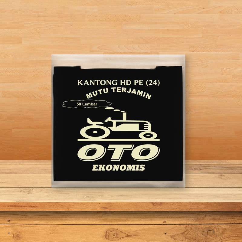 Jual OTO Ekonomis HD Hitam 24 - Kantong Kresek HDPE Assoy -Plastik ...