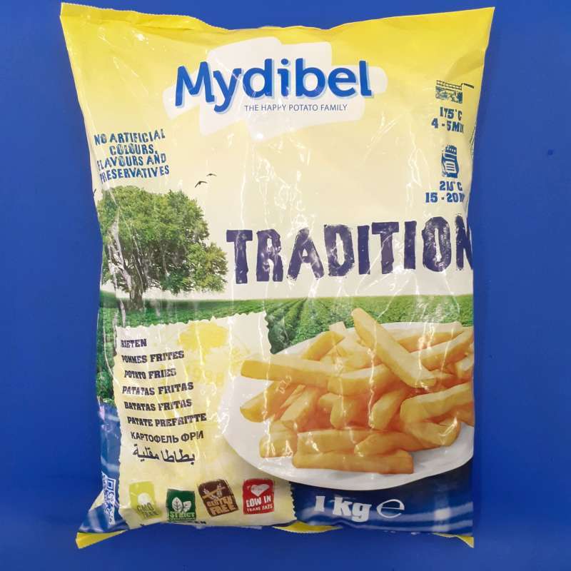 Jual Mydibel Kentang Goreng Tradition 1 Kg di Seller MegaFroz Frozen ...