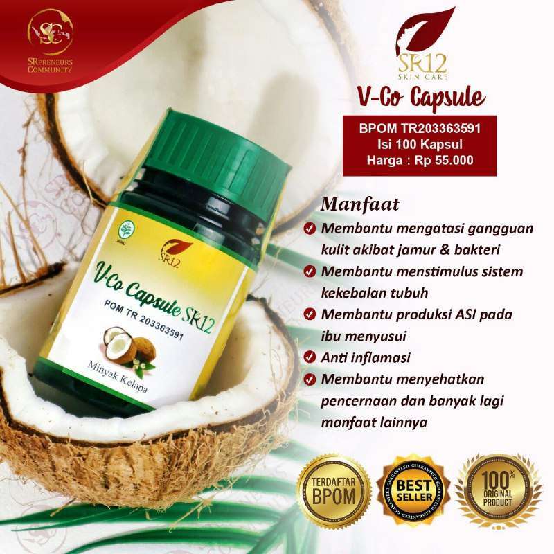 Jual VCO / VIRGIN COCONUT OIL / VCO SR12 / MINYAK KELAPA / MINYAK ...