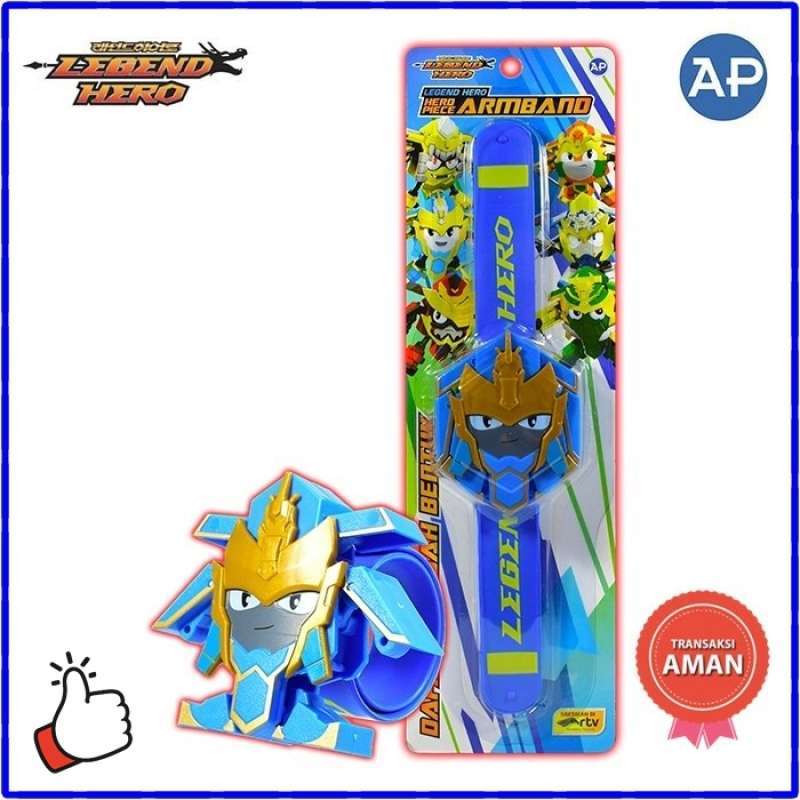 Promo Mainan Legend Hero Armband hero piece Joun warna biru Hero Piece ... Promo Mainan Legend Hero Armband hero piece Joun warna biru Hero Piece ...