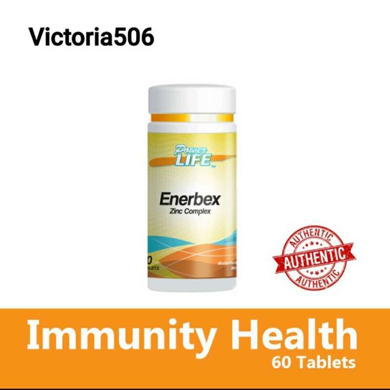 Jual Powerlife Enerbec Zinc Complex 60s Multivitamin Immunity Health Di ...