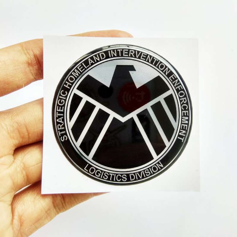 Jual Sticker SHIELD AVENGER MARVEL Stiker Mobil Stiker Lentur di Seller ...