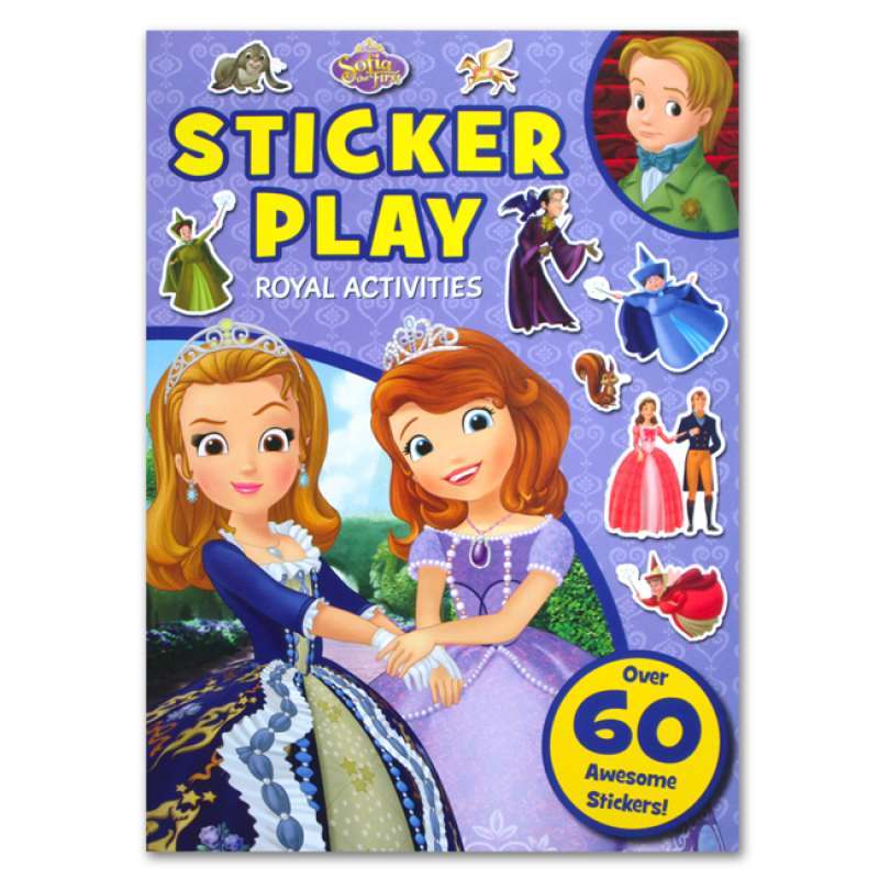Jual Disney Sofia The First Sticker Play Royal Activities (over 60 ...