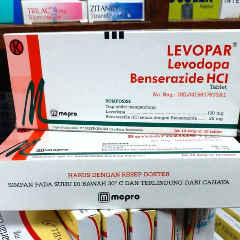 Jual levopar levodopa benserazide hcl di Seller Farmaqoe - Rawa Badak ...