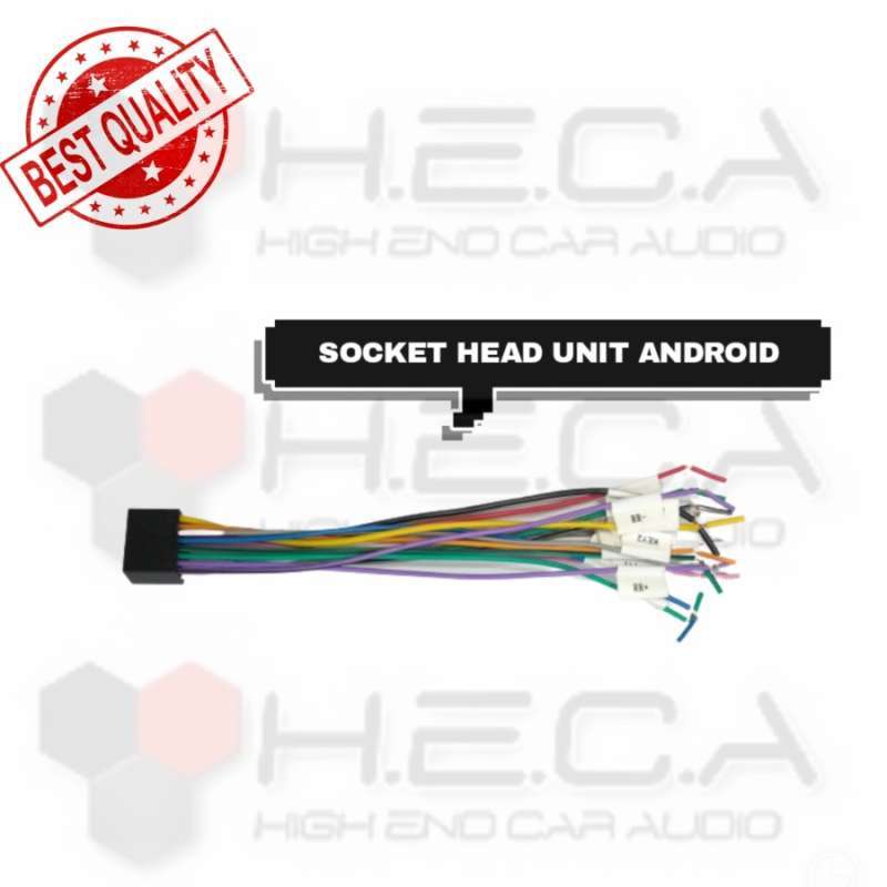 Promo Socket Head Unit UNIVERSAL Android Soket Kabel Tape Diskon 46% di ...