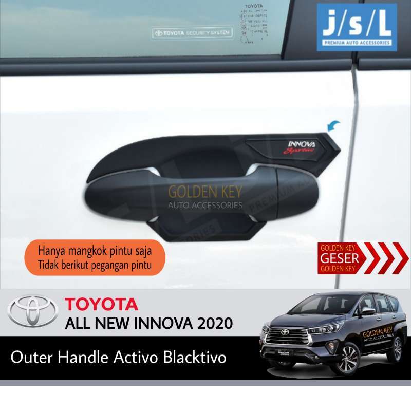 Jual JSL Outer Handle All New Innova 2020 Mangkok Pintu Activo Blacktivo di Seller GOLDEN KEY ...
