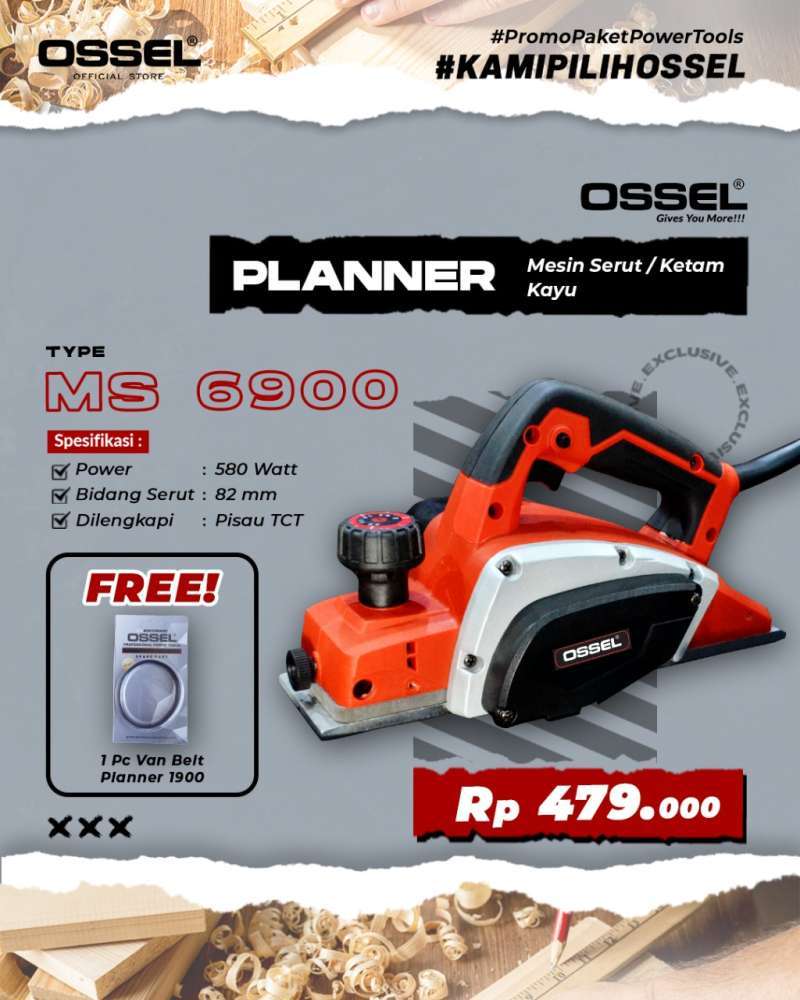 Jual Mesin Planner MS 6900/ Mesin Pasah Kayu / Mesin Serut Kayu mesin ...
