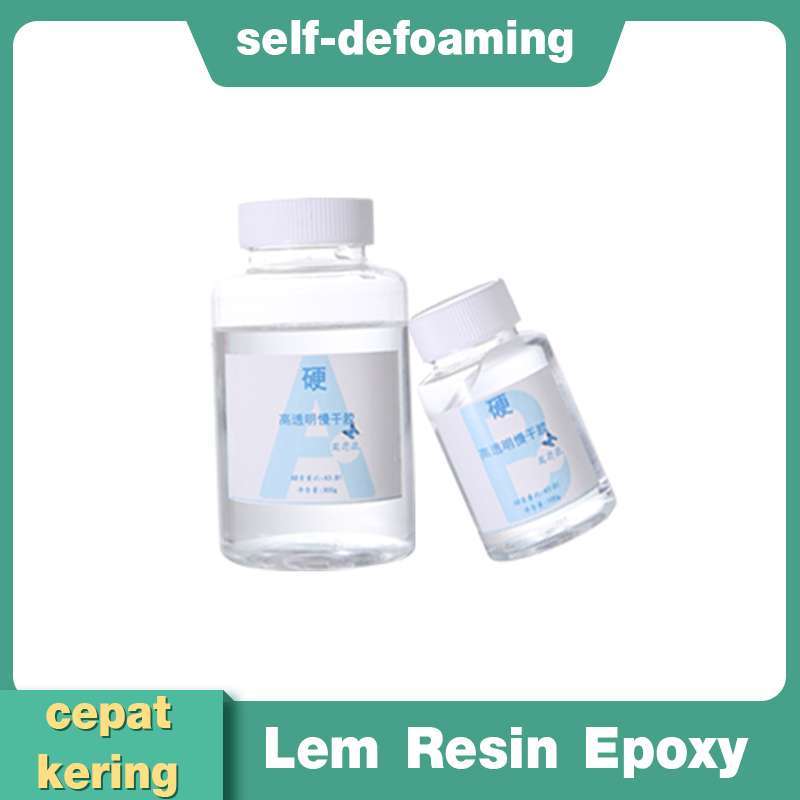 Jual Glue Lem Epoxy Lem Kristal Epoxy Lem Resin Epoxy Perbandingan 3:1 ...