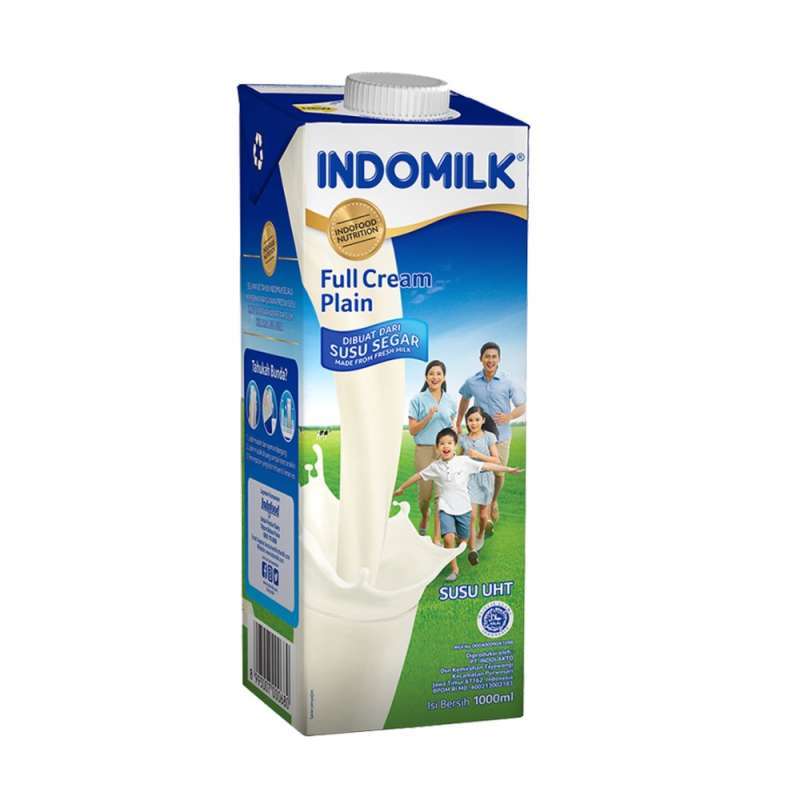 Jual Indomilk UHT Plain 1L (2 Pack) di Seller Dropezy Official Store ...