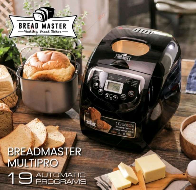 Jual BREADMASTER Multipro Mesin Pembuat Roti Digital 1 Liter 600 Watt ...