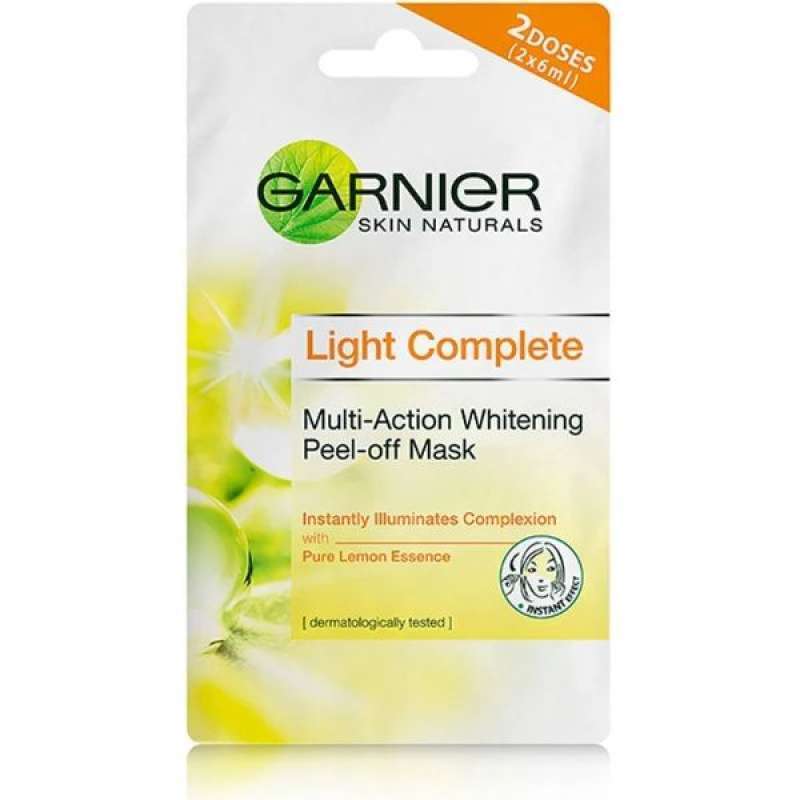 Jual Garnier Light Peel-off Mask 2x6ml Di Seller Ranch Market Grand ...