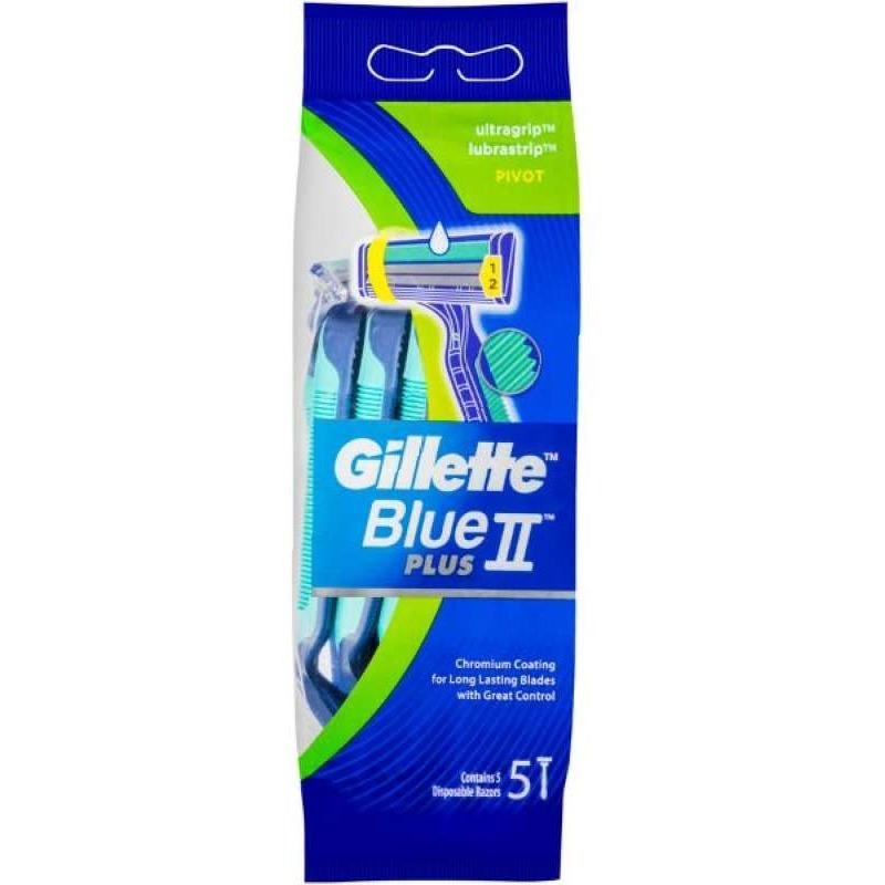 Jual GILLETTE BLUE II PLUS PIVOT [2 PCS] di Seller Farmers Market ...