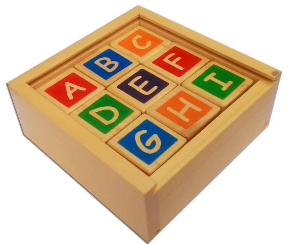 Jual Mainan Kayu Anak Edukasi - Edukatif - Kubus Alphabet Angka di ...