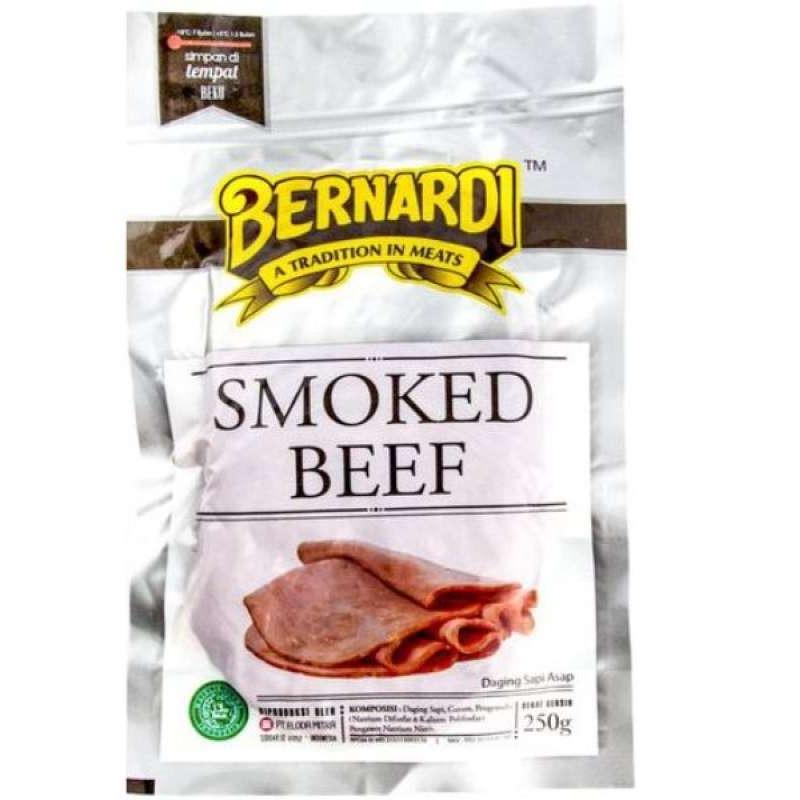 Jual Bernardi Smoked Beef 250gr Halal Di Seller Farmers Market Flagship ...