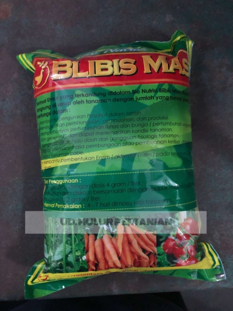 Jual Pupuk BLIBIS MAS 1Kg di Seller UD PANEN RAYA - Pehkulon, Kab ...