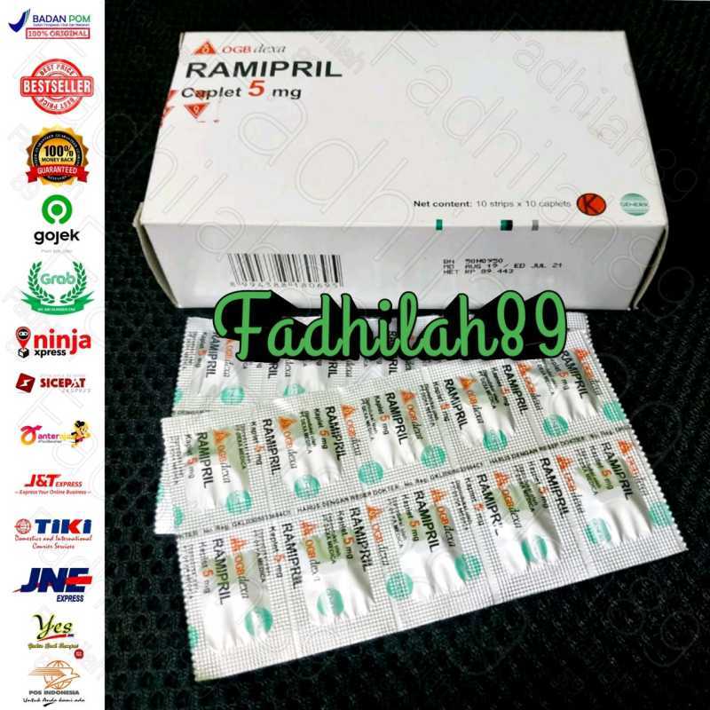 Promo Ramipril 5 Mg Strip Original (10 Tablet) Diskon 30% Di Seller ...