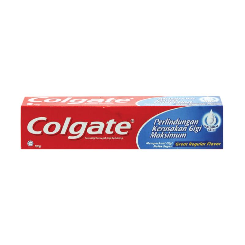 Jual Colgate Toothpaste Great Regular Pasta Gigi [180 g] di Seller ...