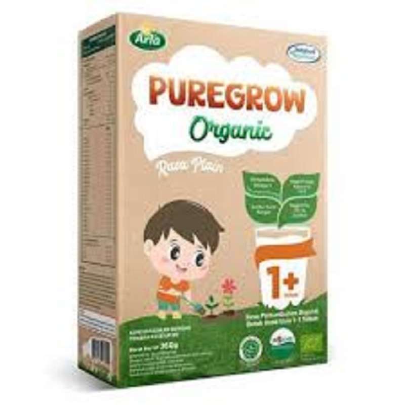 Jual Puregrow Organic - Susu Formula Organik 1-3 Tahun 360gr Boy Di ...